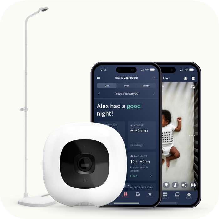 Nanit Canada - Nanit Pro Smart Baby Monitor Tracks Sleep & Breathing
