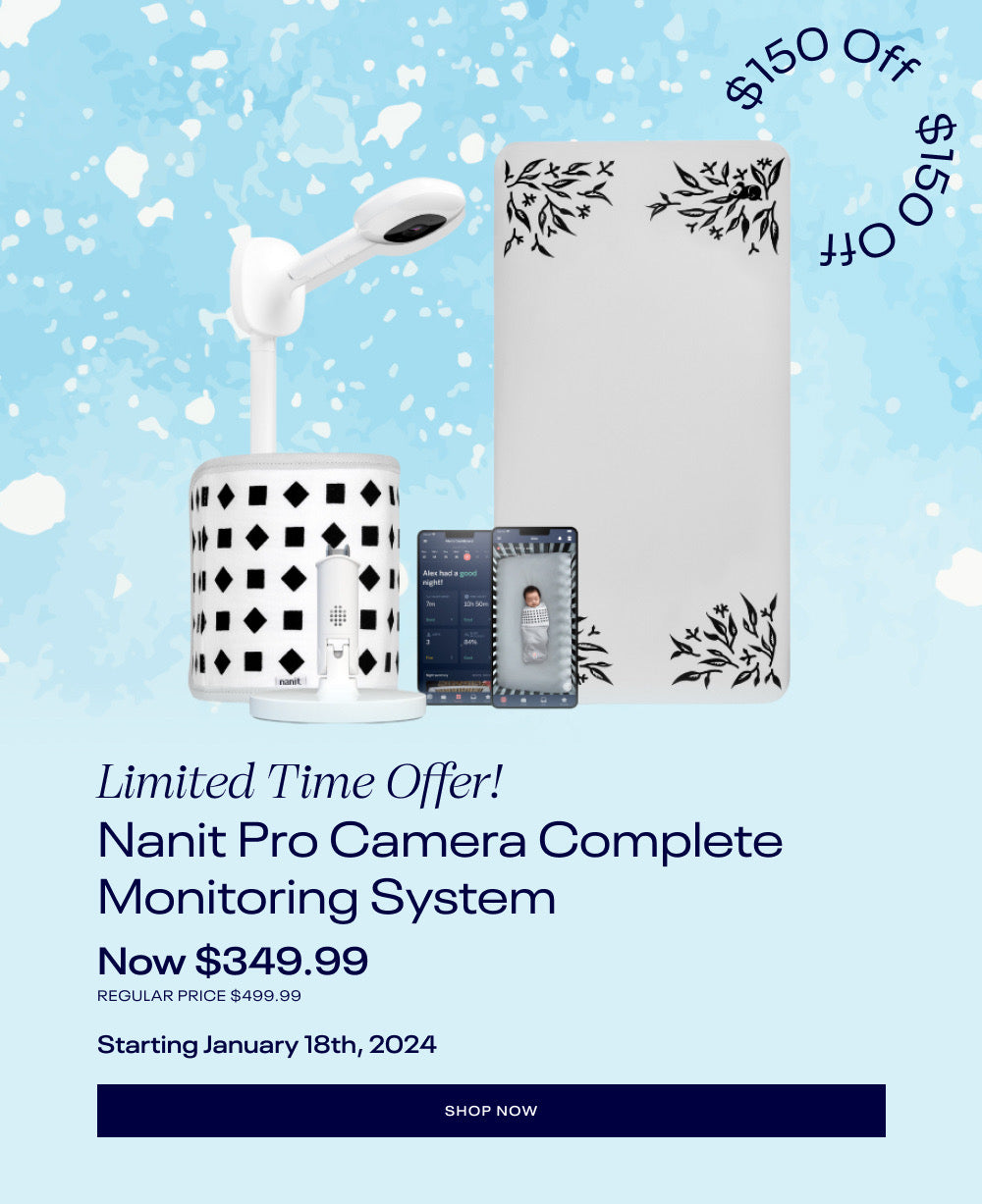 Nanit Canada - Nanit Pro Smart Baby Monitor Tracks Sleep & Breathing
