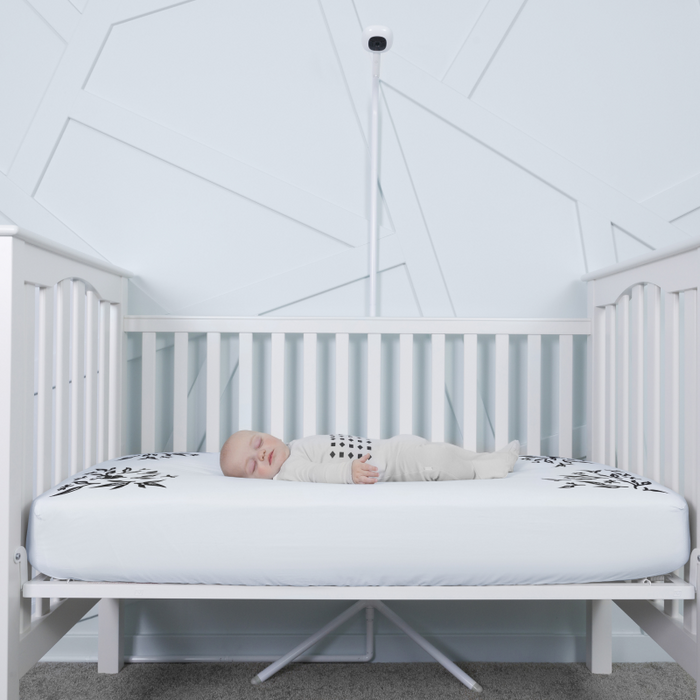 Nanit Smart Sheets | 100% Cotton Crib Sheets Track Baby Growth | Nanit